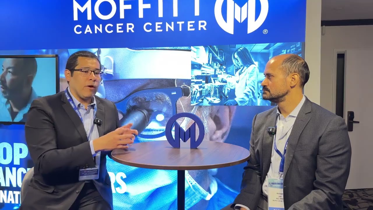 Omar Castaneda-Puglianini, MD and Michael Jain, MD, PhD at Cell Coast Conference 2024