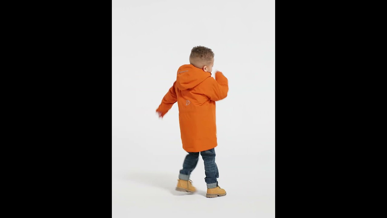 505526 L07 - Didriksons Tundran Winter Jacket, Orange Jam