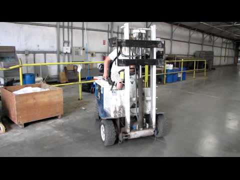 Lot 113 - Visser Space-O-Mat Adjustable Spacing Fork System With (4) Attachments and Charger