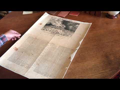 Nathaniel Currier 1840 Steam Boat Lexington Disaster Long Island Sound news print