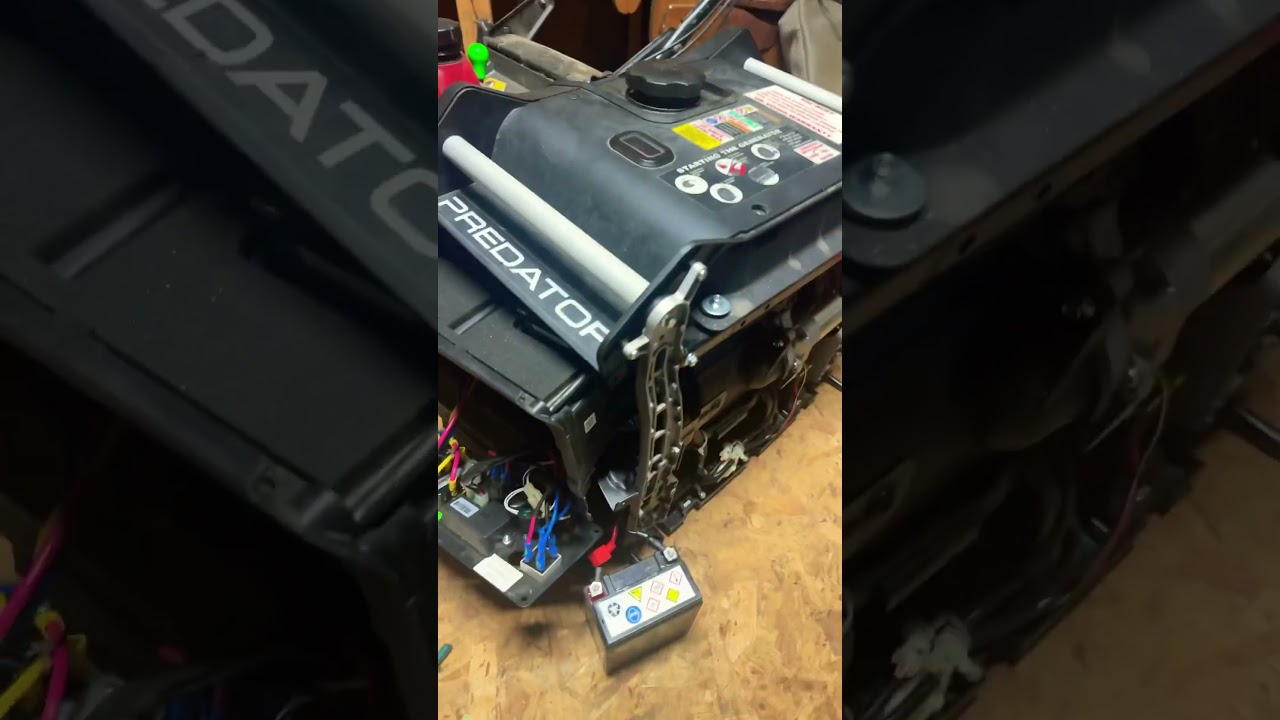 Predator 3500 inverter pull cord nightmare job #predator #harborfreight #pullstart #inverter