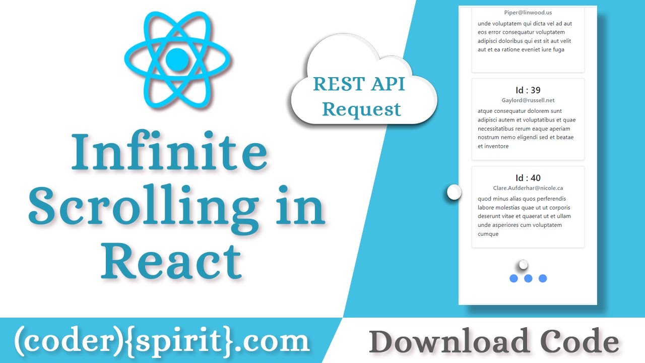 Infinite Scroll React Example Using React-Infinite-Scroll-Component