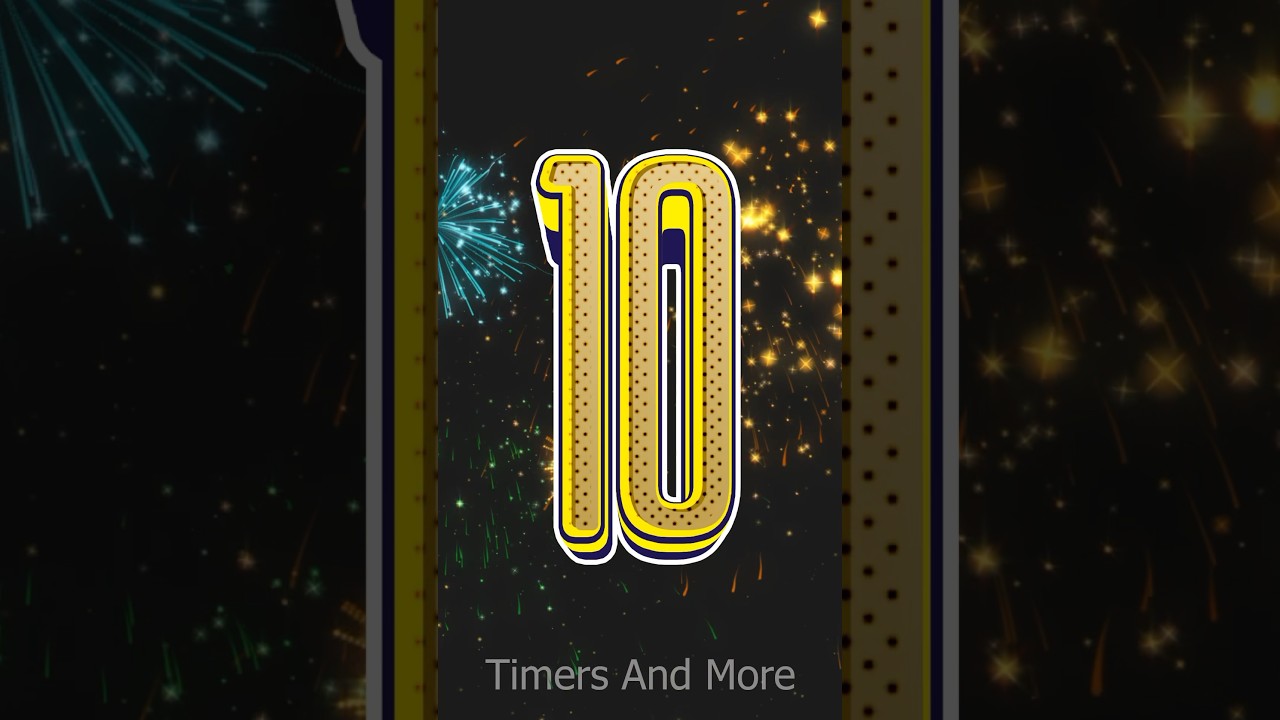 10 Second Happy New Year Countdown Timer 2026 🎉🎆