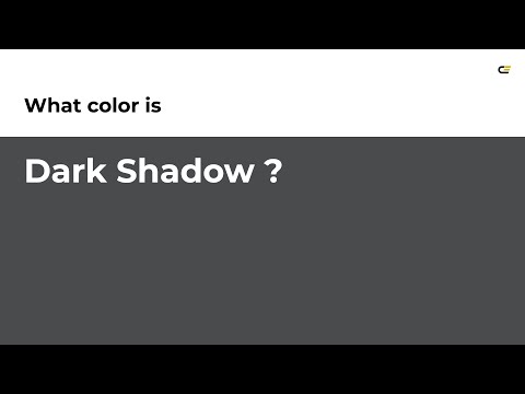 Dark Shadow color #4a4b4d hex color - Grey color - Warm color 4a4b4d