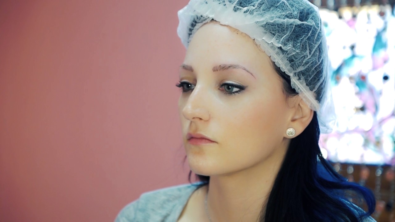 AMAZING MICROBLADING TRANSFORMATION ON MY CLIENT (Full session)