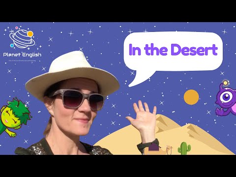 In the Desert | ESL Vocabulary Games for Kids