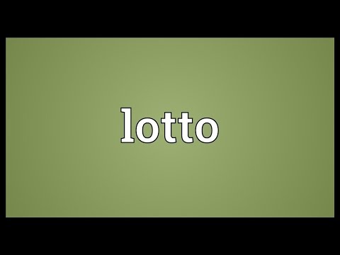 Lotto Meaning