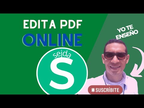 Cómo editar archivos PDF online 📄|| Editar formatos y archivos en PDF online y GRATIS 💻📄