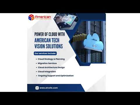 ☁️ Unlock the Power of Cloud with American Tech Vision Solutions ☁️