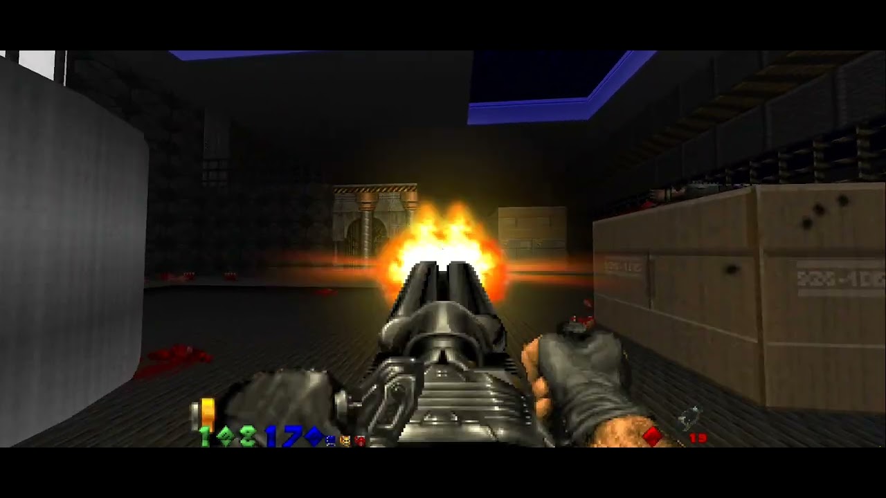 This Brutal Doom v21 addon is crazy overpowered. (link in description)
