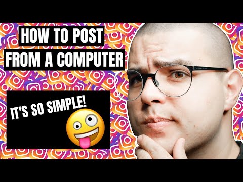 How To Post On Instagram From A Computer 2020 You Can Post On Instagram From PC AND IT'S SIMPLE