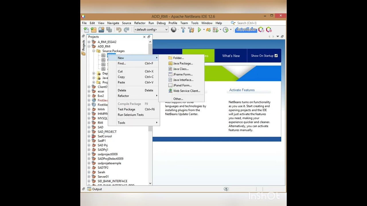 Create Java RMI Application in Netbeans [ Tutorial ]