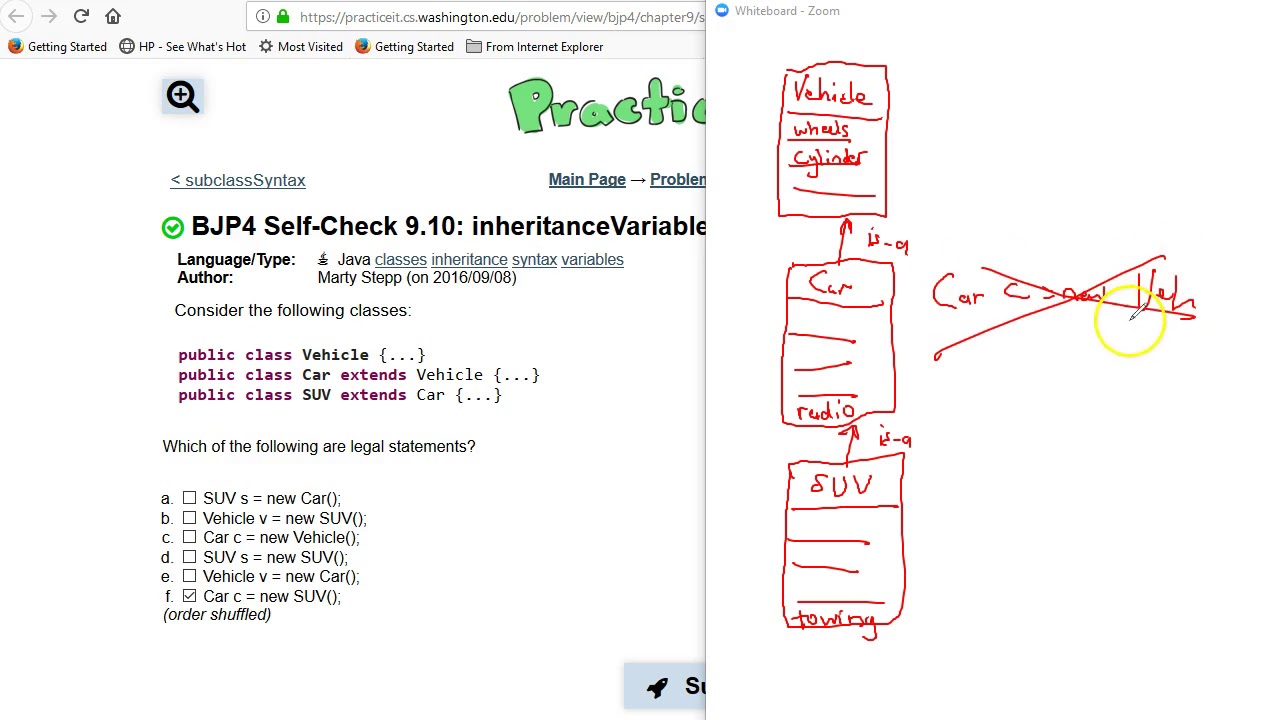 Building Java Programs 9.10 inheritanceVariableSyntax