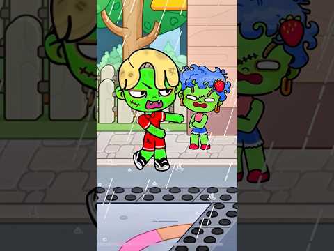 ZOMBIE 😱OMG !!! Apocalypse 😱in Avatar world 🌎 #avatarworld #tocaboca