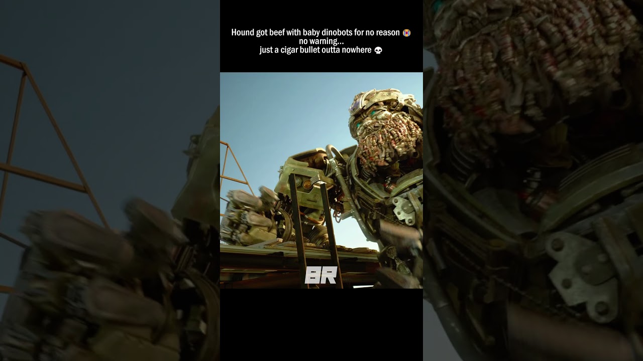 Hound likes to be the boss around.. Everyone. Even dinobots. #transformers #dinobots #hound #memes