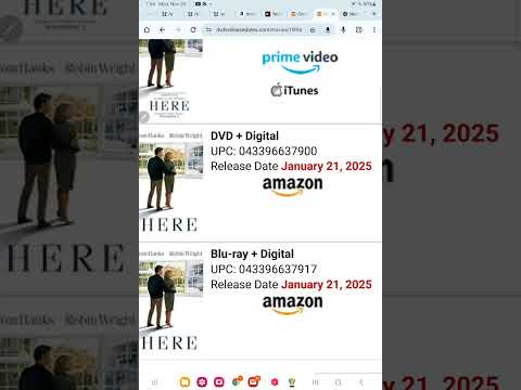 here Blu ray and DVD release date confirmed