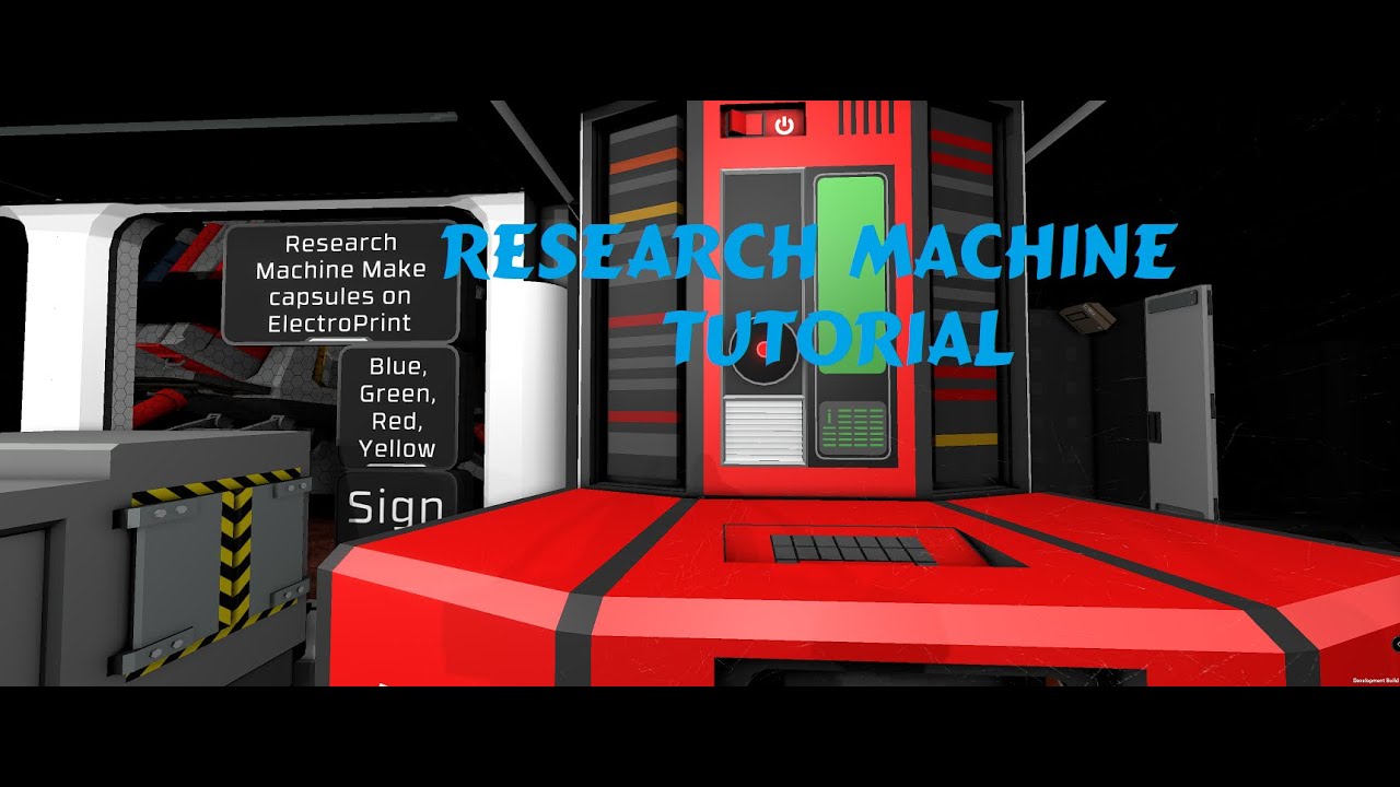 Stationeers Research Machine Tutorial