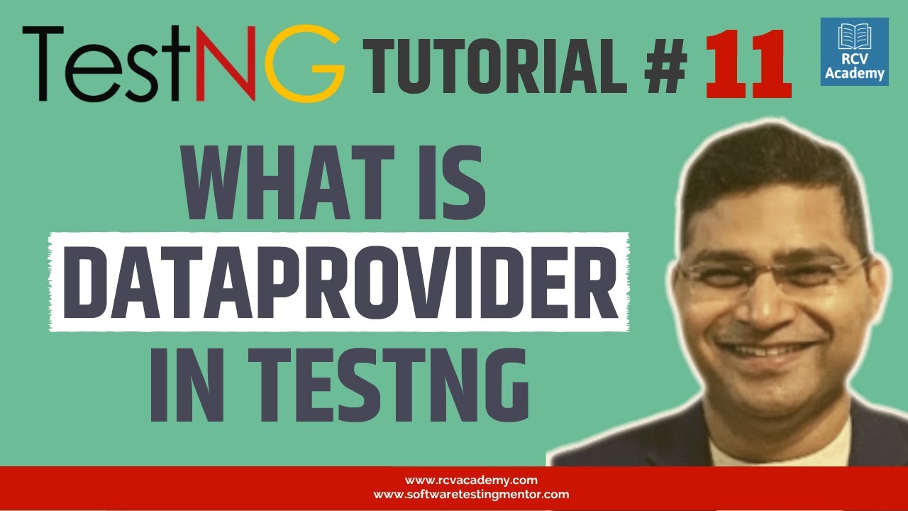 TestNG Tutorial #11 - DataProvider in TestNG | Data Driven Testing