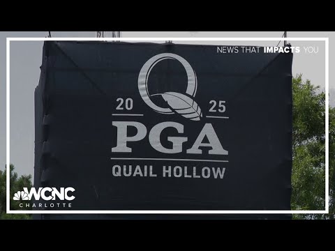 2025 PGA Championship: Fans flock to Quail Hollow Club for Day 1 in Charlotte