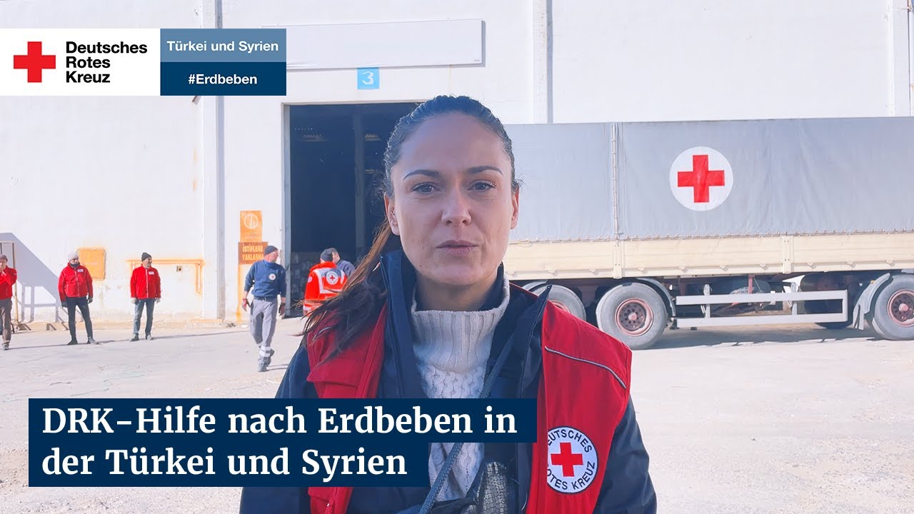 DRK-Hilfen nach #Erdbeben in der #Türkei und #Syrien