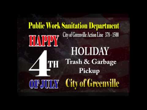 4th of July Holiday Trash Pick Up