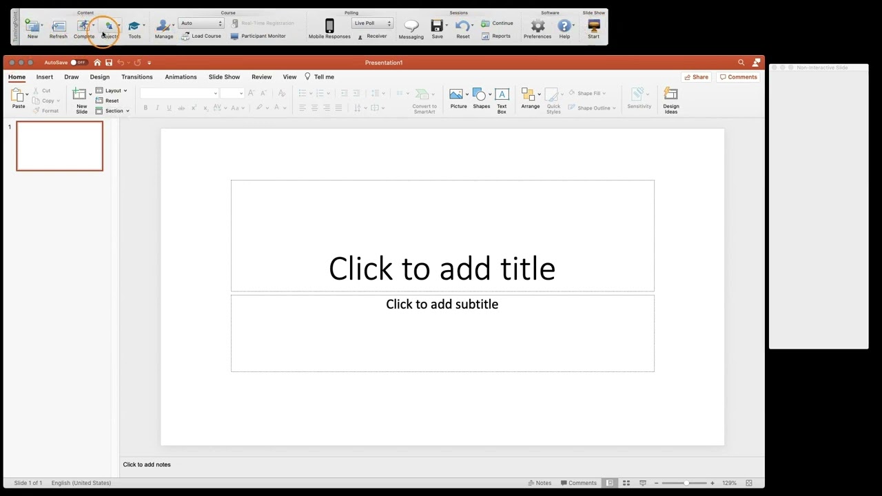TurningPoint Desktop: Create Ice Breaker Questions for PowerPoint