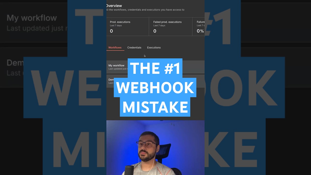 Fix This n8n Webhook Error in 60 Seconds ⚡️