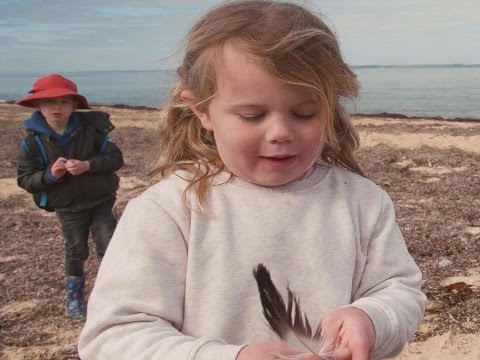 Children explore their world through outdoor play