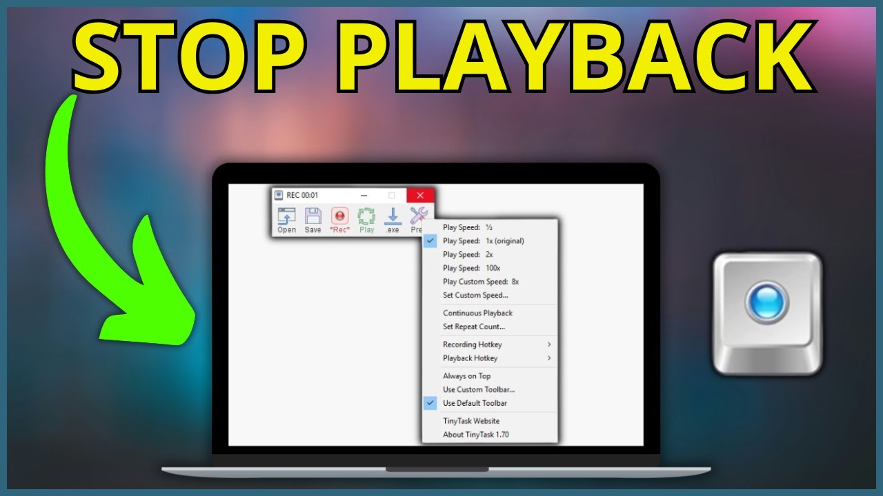 How To Stop TinyTask Playback (EASY METHOD) 2025