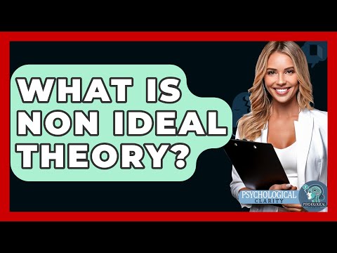 What Is Non Ideal Theory? - Philosophy Beyond