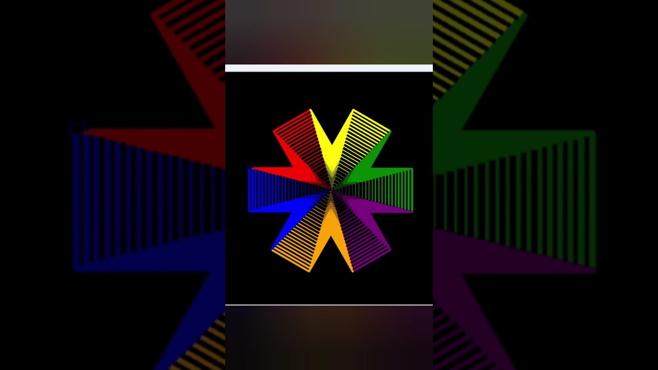 Amazing Python Turtle Design | A26 | #shorts | Code Else