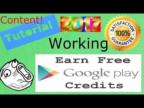 (LEGIT) How To Get Google Play $$Money$$ For FREE! Android 100% Working *EASY* 2017