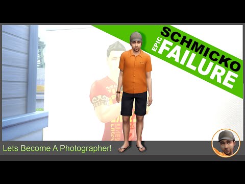 #05 The Sims 4 Photography Career Path - Epic Failure