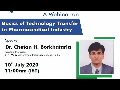 Basics of Technology Transfer in Pharmaceutical Industry