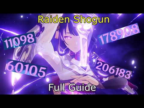 The BEST Raiden Shogun Guide That You Need!