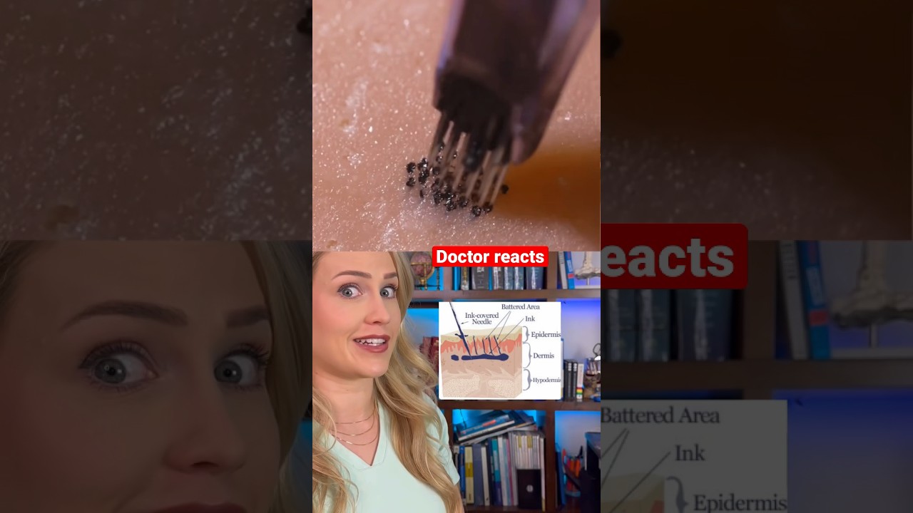 Doctor explains: what happens to your skin during a tattoo