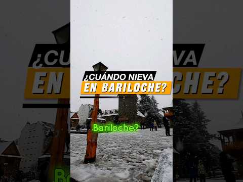 ❄️¿Cuándo nieva en Bariloche? Invierno 2024