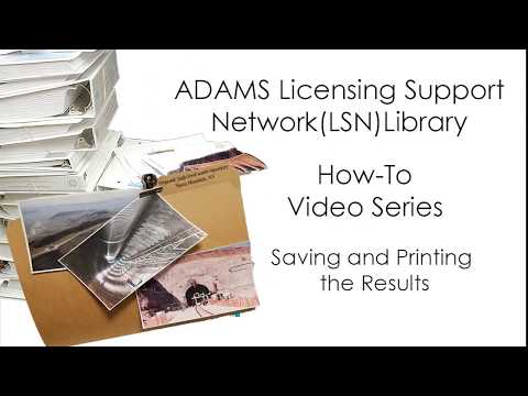 402: Saving and Printing the Results