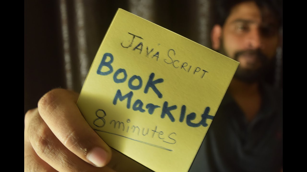 Javascript bookmarklet | Best tutorial with example | Use browser smartly.