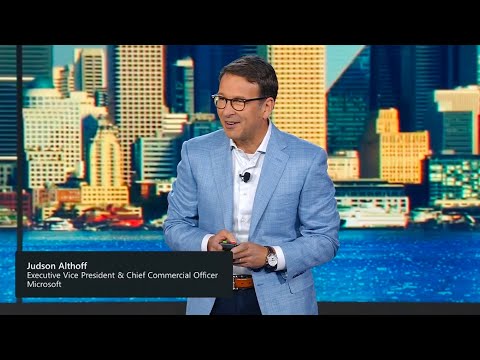 Full Keynote: Judson Althoff at Microsoft Inspire 2023