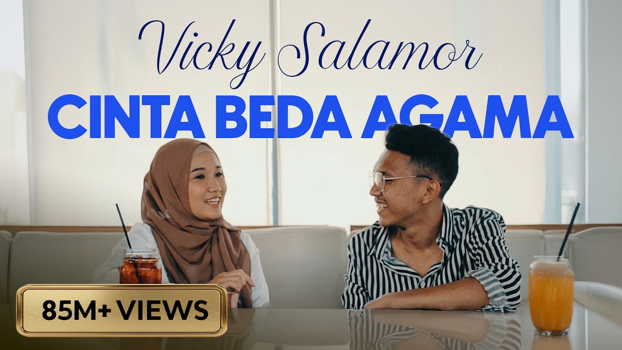 Vicky Salamor - CINTA BEDA AGAMA |  (Official Music Video)