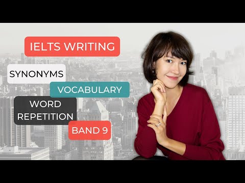 IELTS Writing VOCABULARY | Synonyms and word repetition