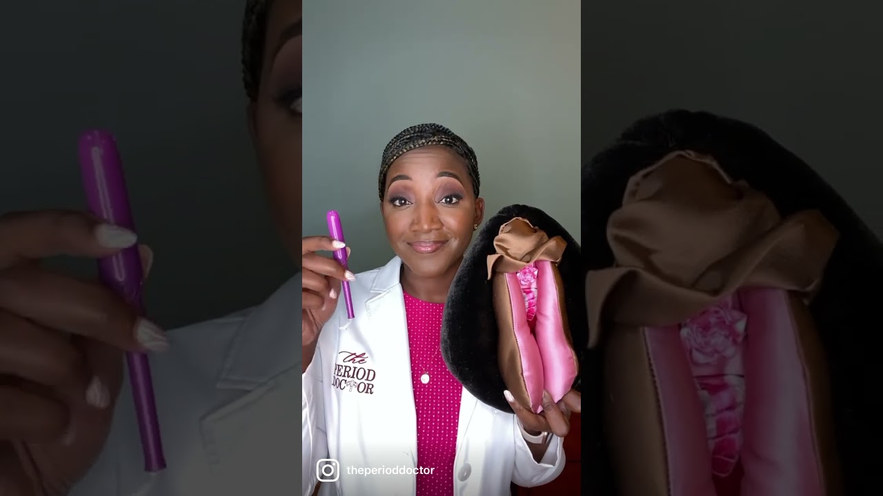 Tutorial: How to insert a tampon #menstruation #doctor #periodeducation