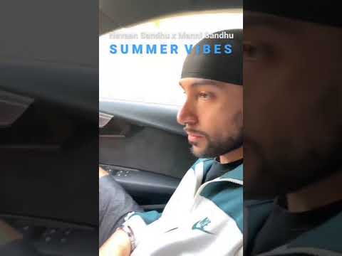 Summer Vibes - Manni Sandhu ft Navaan Sandhu Live Video