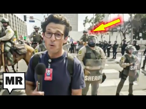 "100% Peaceful..." Seconds Later, Cops Open Fire On Protesters
