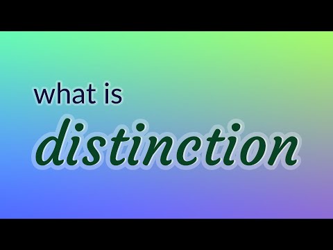 Distinction - 115 English Vocabulary Flashcards