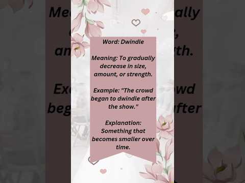 Learn Vocabulary Daily Flashcard 35