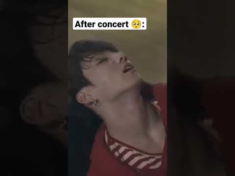 bts during vs after concert???????? #bts#army#btsarmyforever