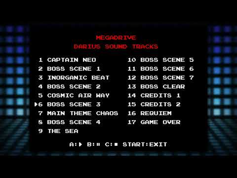 Steam Community :: Video :: Megadrive Darius Sound Tracks (Megadrive Mini)