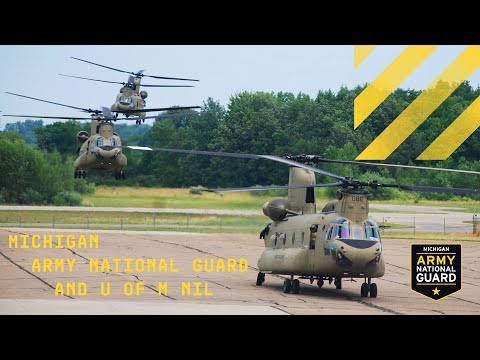 Michigan Army National Guard and University of Michigan Football NIL Promo
